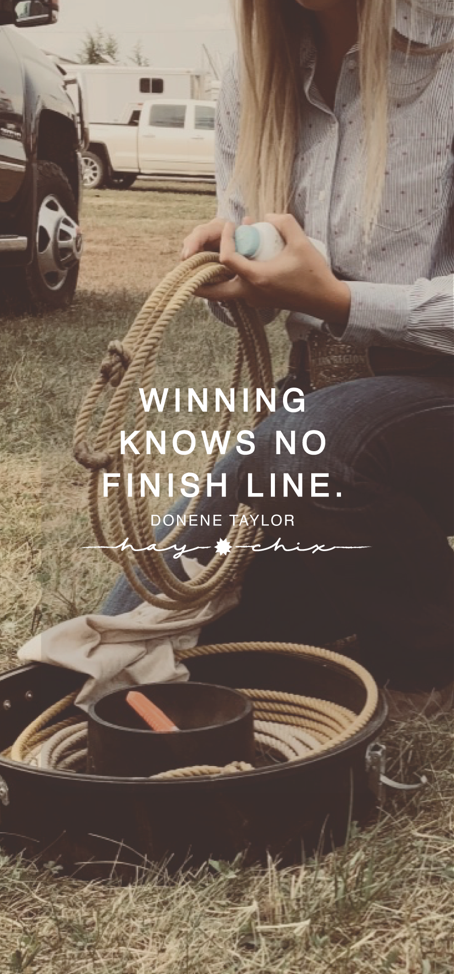 No Finish Line – Hay Chix