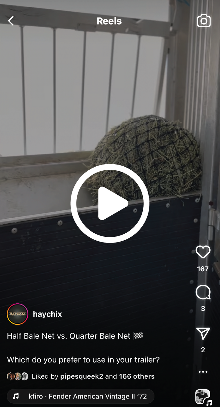 Hay Chix - The Best Hay Nets for Horses and Livestock